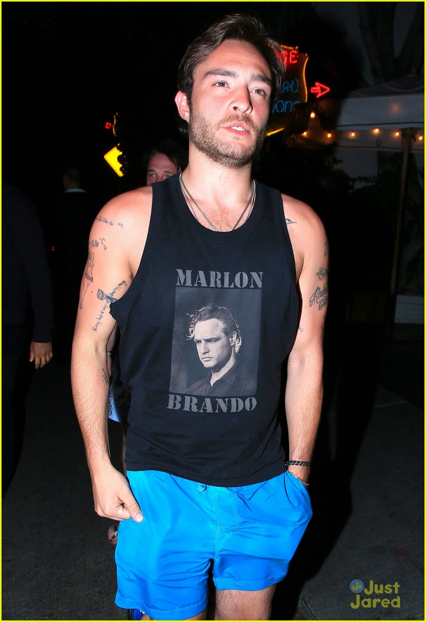 Ed Westwick Looks Beach Ready at Chateau Marmont | Photo 806513 - Photo ...