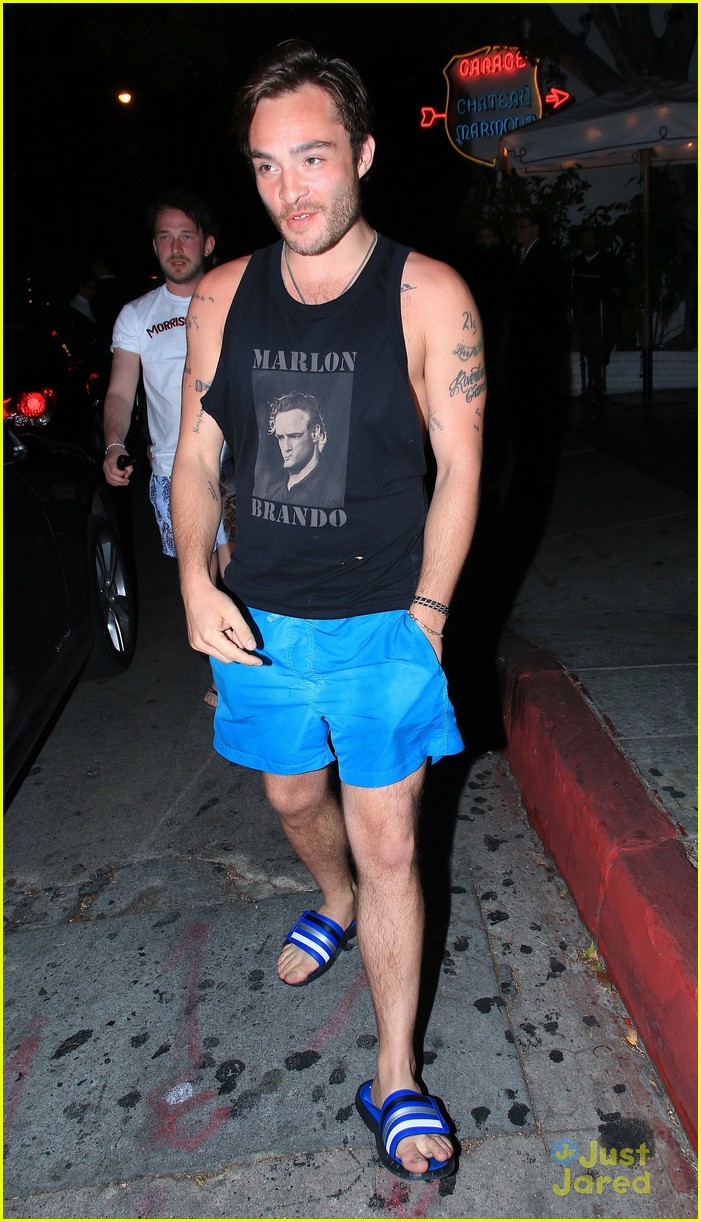 Ed Westwick Looks Beach Ready at Chateau Marmont | Photo 806514 - Photo ...