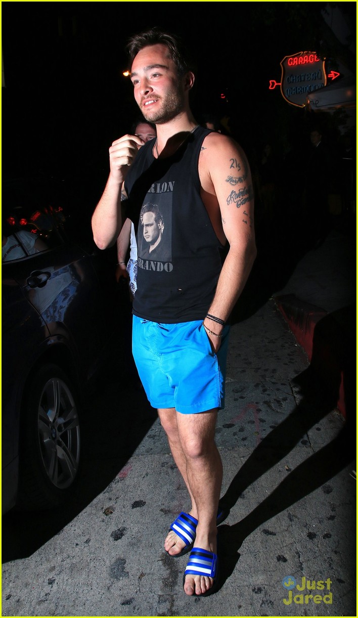 Ed Westwick Looks Beach Ready at Chateau Marmont | Photo 806519 - Photo ...