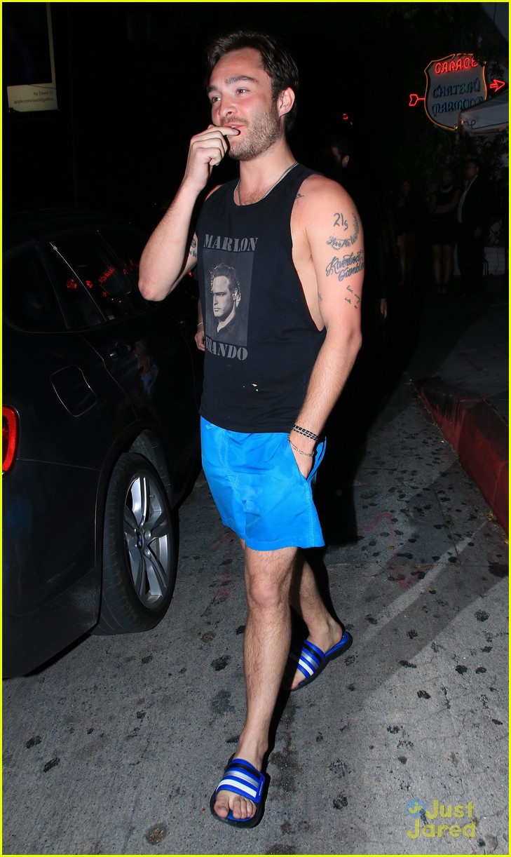 Ed Westwick Looks Beach Ready at Chateau Marmont | Photo 806520 - Photo ...