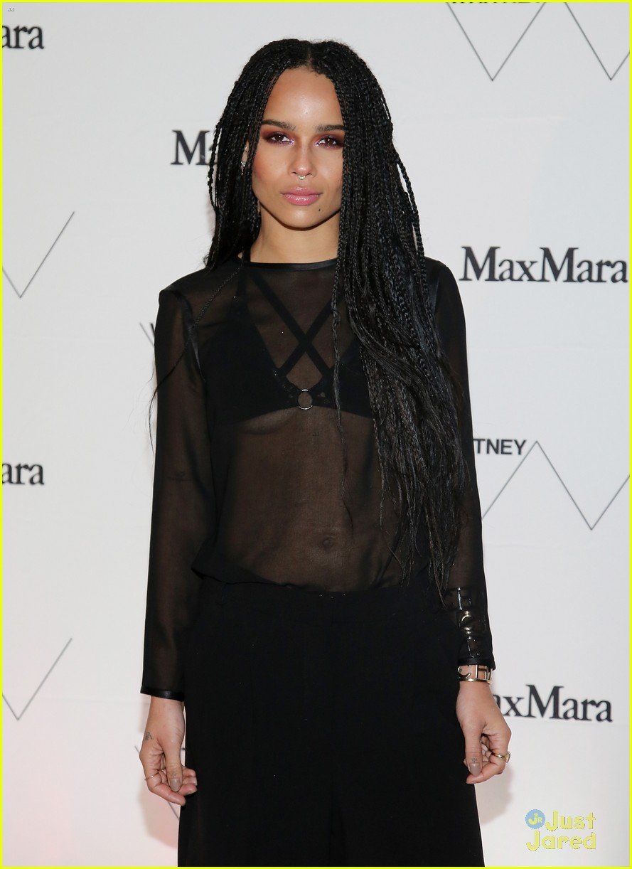 Zoe Kravitz Stuns in Max Mara at Whitney Museum Dinner in NYC | Photo ...