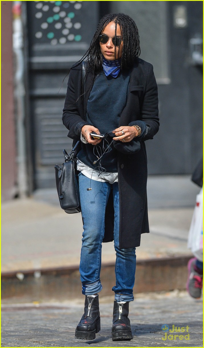 Zoe Kravitz Stuns in Max Mara at Whitney Museum Dinner in NYC | Photo ...