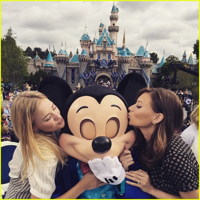 Aly Michalka & Fiance Stephen Ringer Celebrate 60 Years Of DisneyLand ...