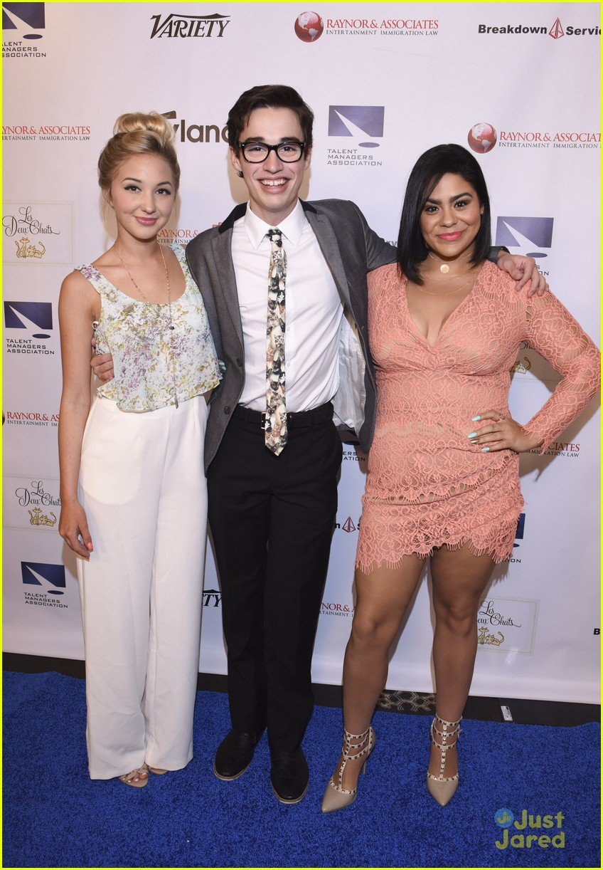 Audrey Whitby & Joey Bragg Couple Up For TMA Heller Awards 2015 with RJ ...