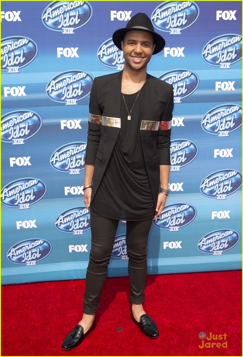 Candice Glover & Caleb Johnson Hit Up 'American Idol' Finale Party ...