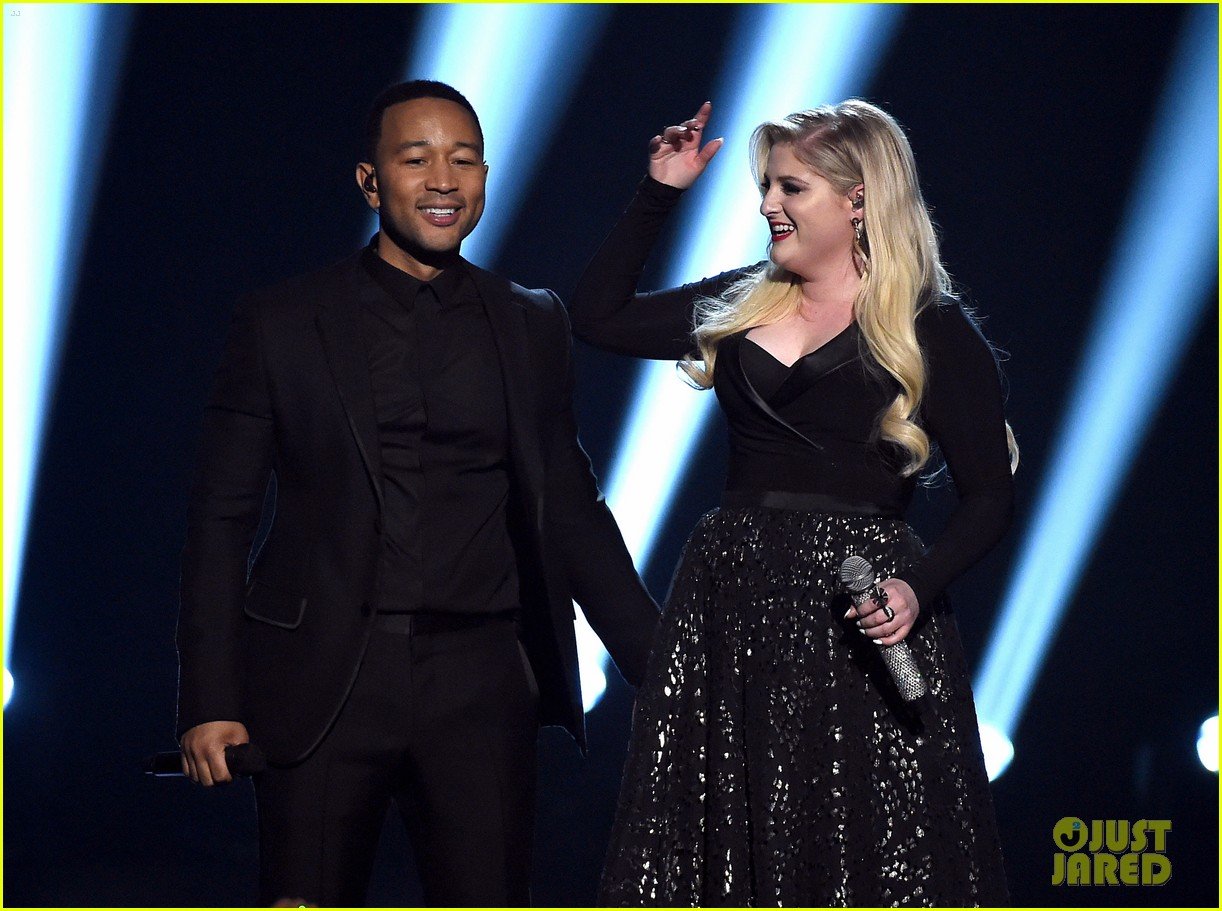 Meghan Trainor Performs with John Legend at Billboard Music Awards 2015 ...