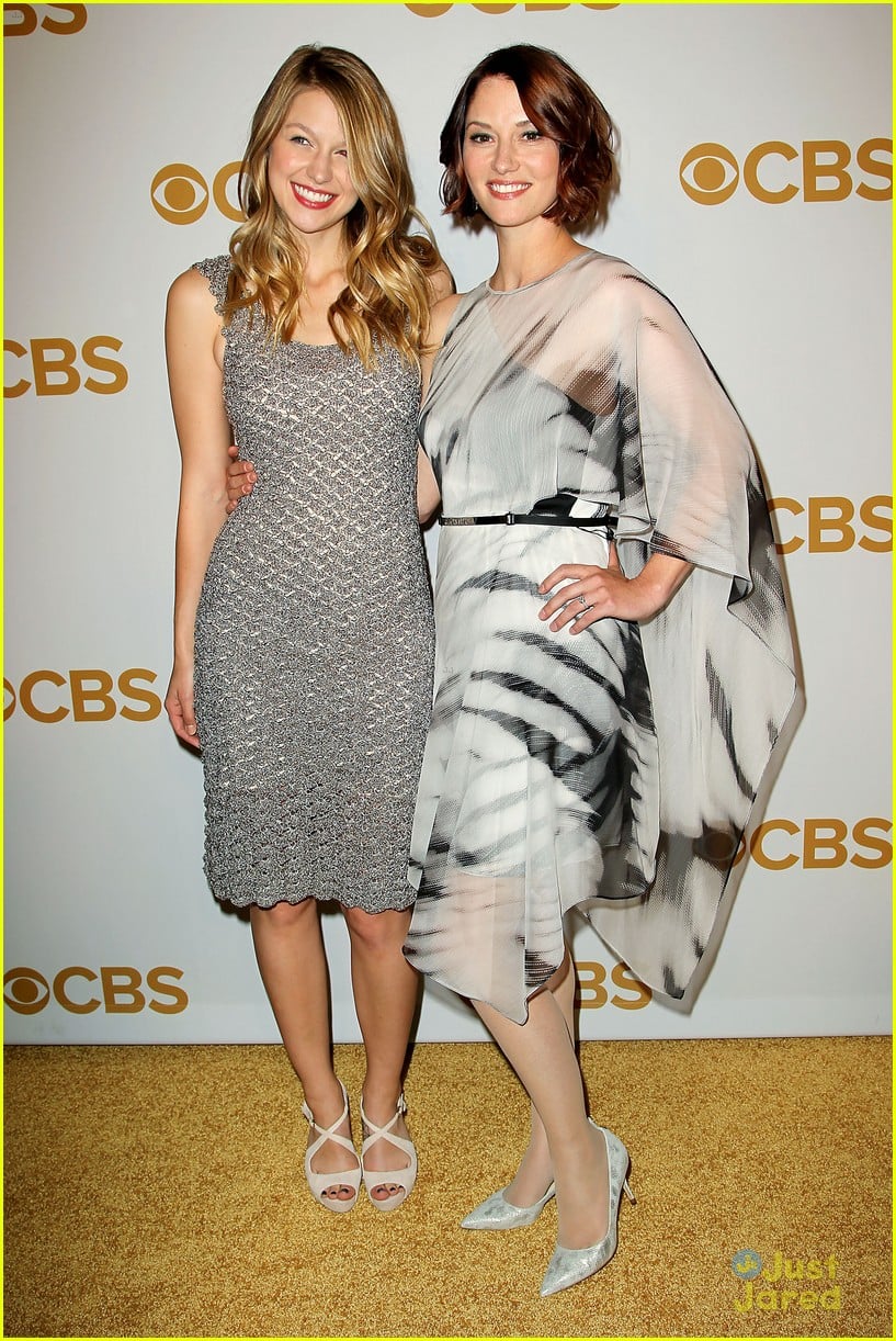 Supergirl's Melissa Benoist Makes Her CBS Debut for Upfront Week ...