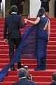 Ian Somerhalder Helps Nikki Reed With Her Dress On Cannes Red Carpet ...