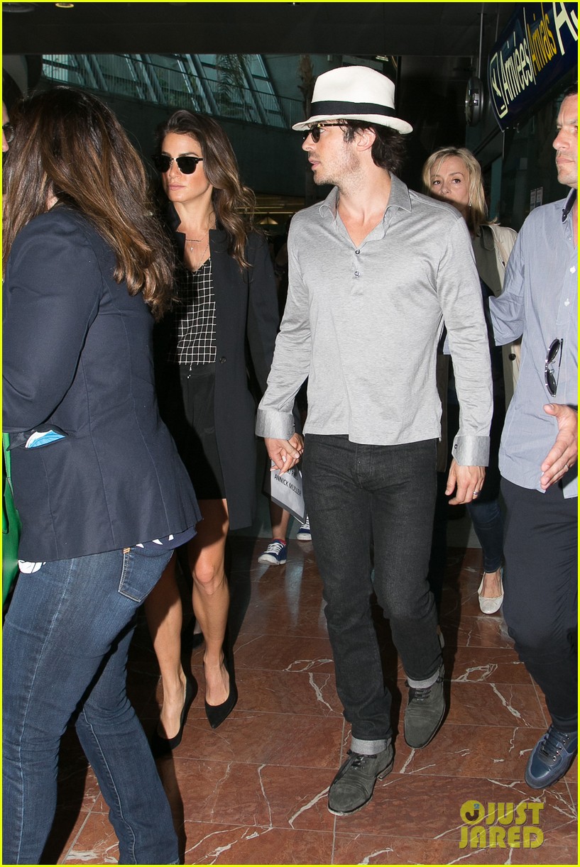 Ian Somerhalder & Nikki Reed Arrive For the Cannes Film Festival ...