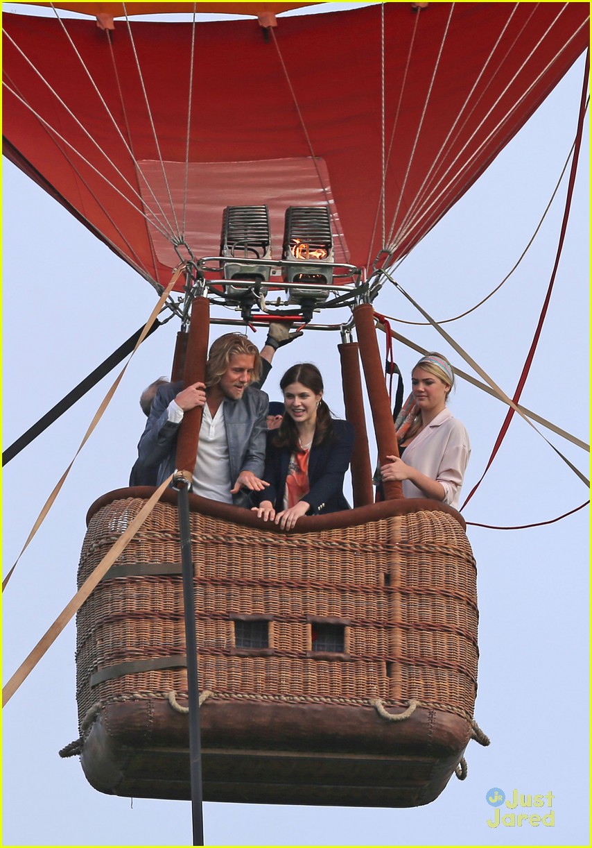 Alexandra Daddario Tries That Hot Air Balloon Ride Again On 'The ...