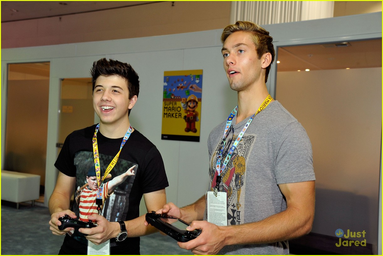 Full Sized Photo Of Austin North Bradley Steven Perry Nintendo E3 Convention 06 Austin North