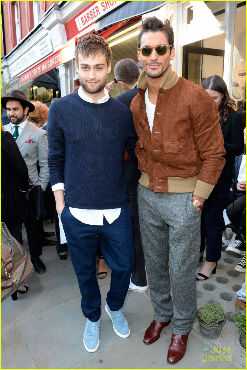 Douglas Booth Make Stylish Entrances at Two London Fashion Events ...