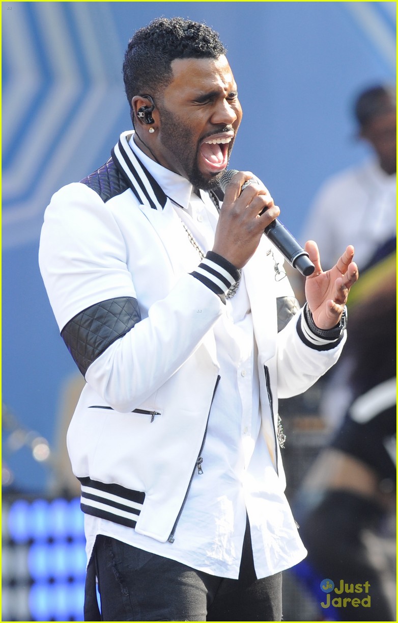 Full Sized Photo of jason derulo gma summer concert series performance ...