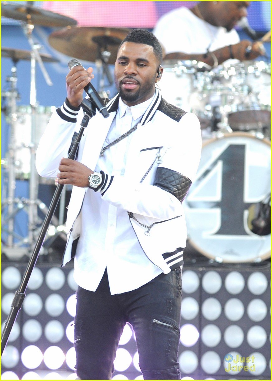 Full Sized Photo of jason derulo gma summer concert series performance ...