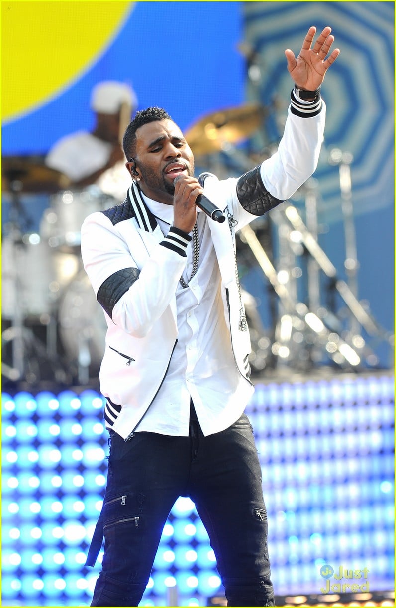 Full Sized Photo of jason derulo gma summer concert series performance ...