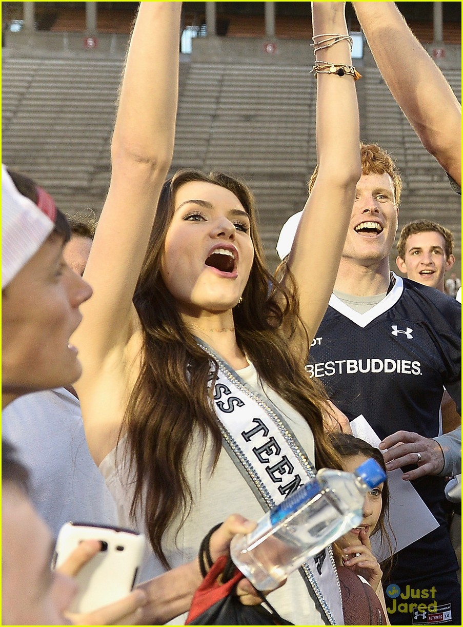 Miss Teen USA K.Lee Graham Takes the Best Buddies Challenge With Tom ...