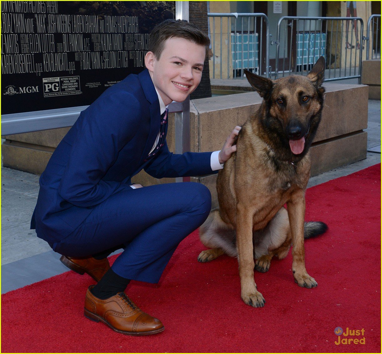 Hayden Byerly Hits Up 'Max' Movie Premiere With Stars Josh Wiggins ...