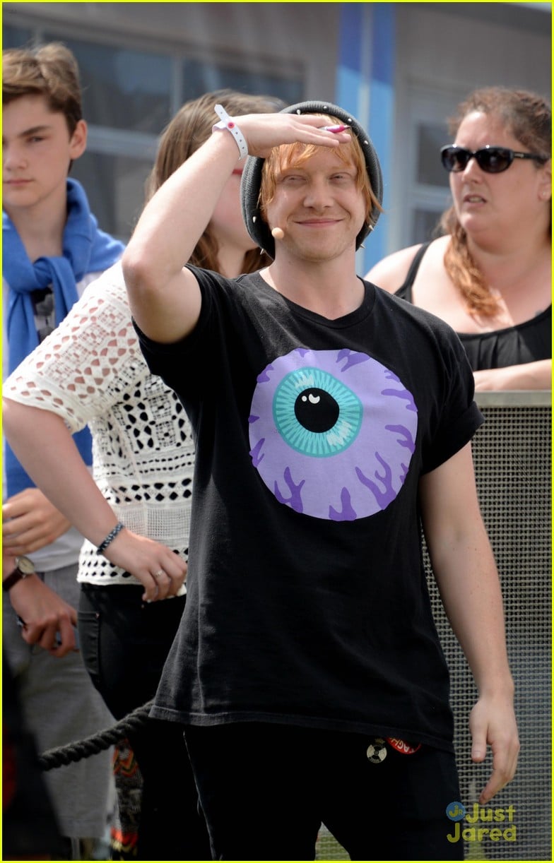 Rupert Grint Feels The Need For Speed at Goodwood Festival | Photo ...