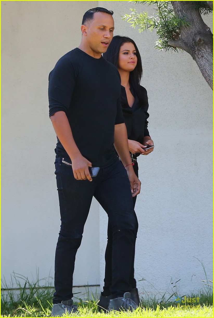 Full Sized Photo of selena gomez kroq station visit stef scott good for ...