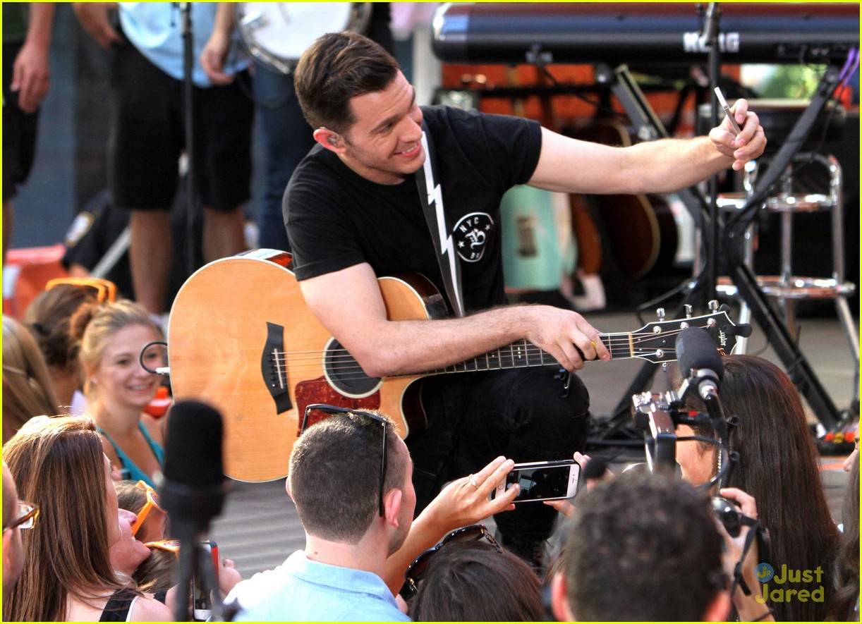 Full Sized Photo of andy grammer today show concert liv maddie sneak 15 ...