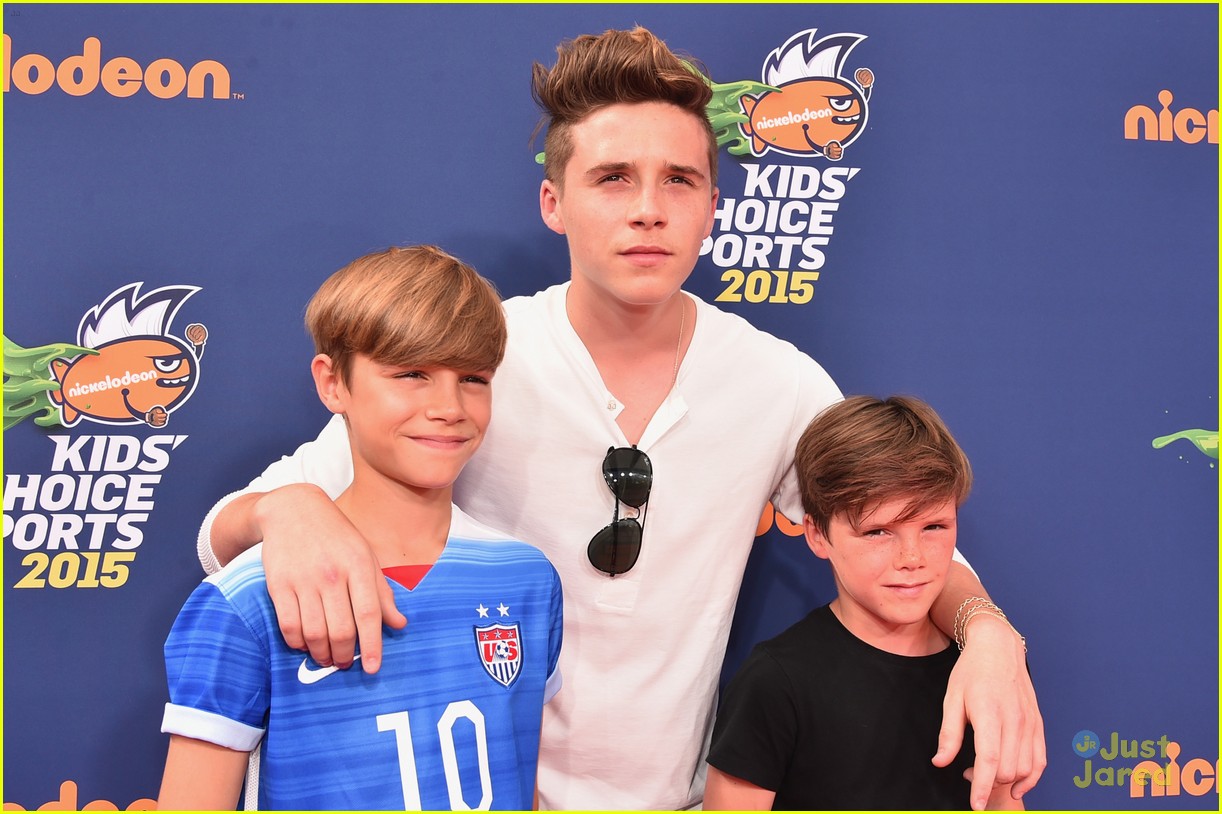 Beckham Boys Attend Kids' Choice Sports Awards Together! | Photo 839476 ...