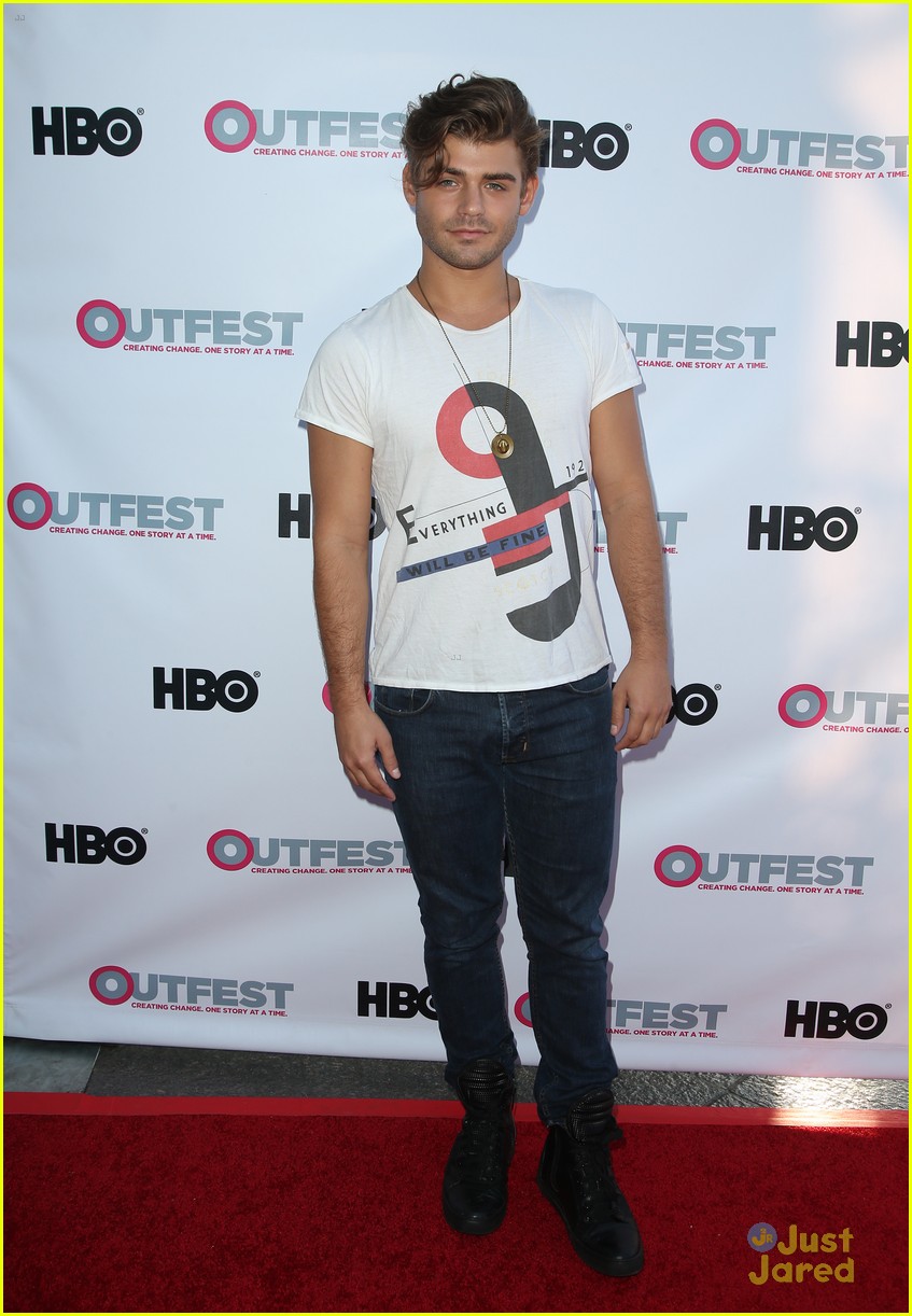 Full Sized Photo of garrett clayton morgan larson support tb2 producer ...