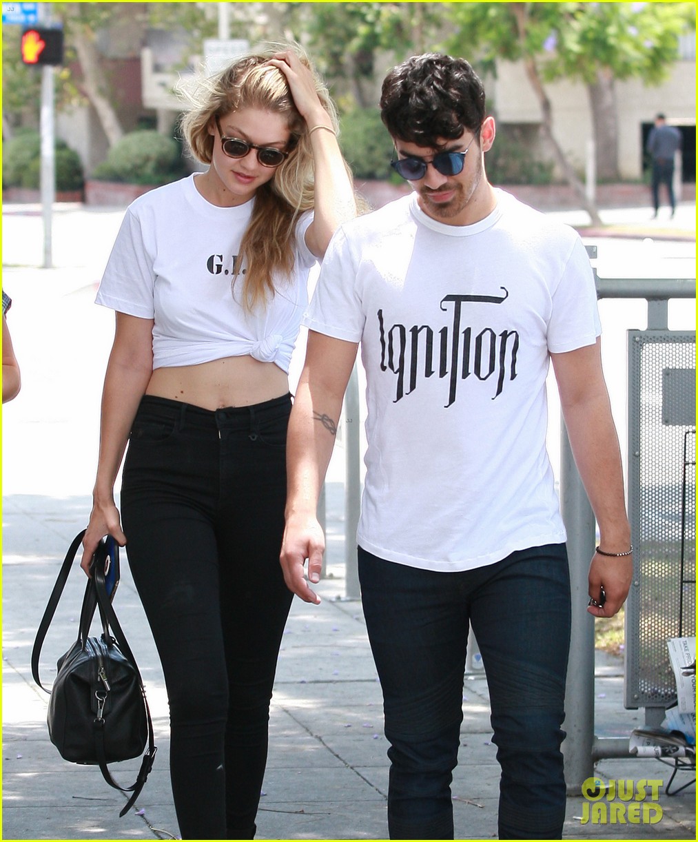 Gigi Hadid Embraces 'G.I. Joe' Couple Name With Joe Jonas! | Photo ...