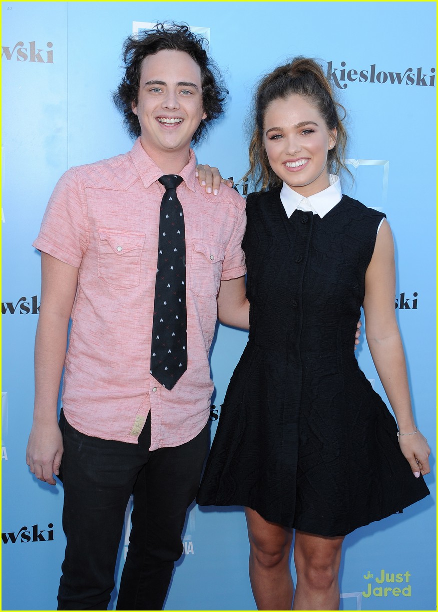 Brett Dier Supports Girlfriend Haley Lu Richardson At 'Young Kieslowski ...
