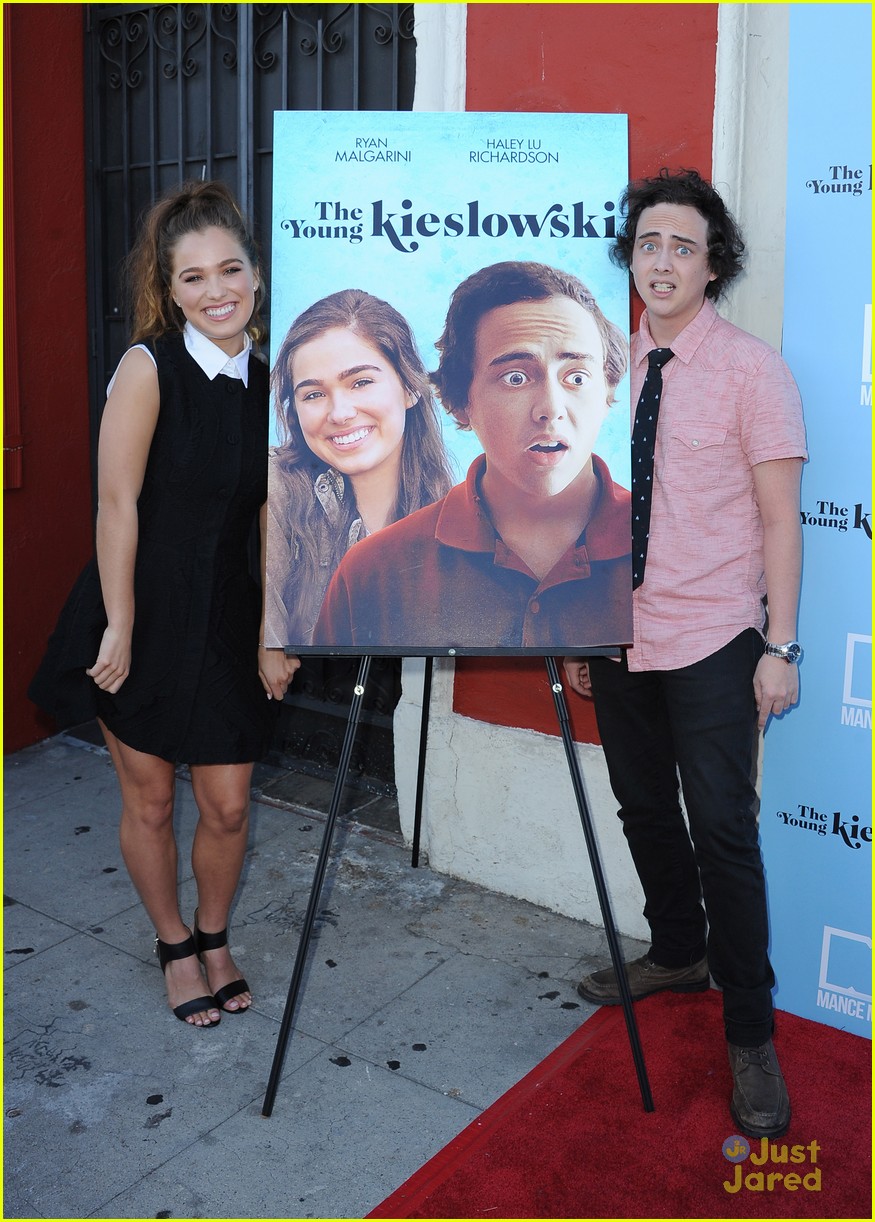 Brett Dier Supports Girlfriend Haley Lu Richardson At 'Young Kieslowski ...