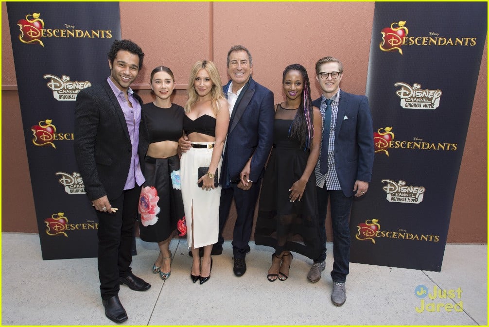Ashley Tisdale & Monique Coleman Support Kenny Ortega At 'Descendants ...