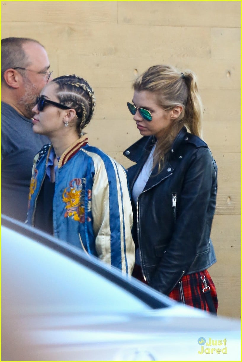 Miley Cyrus Holds Hands with Girlfriend Stella Maxwell in New Photos ...