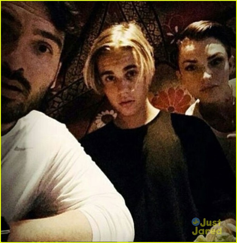 Justin Bieber Grabs Dinner With Orange is the New Black's Ruby Rose ...