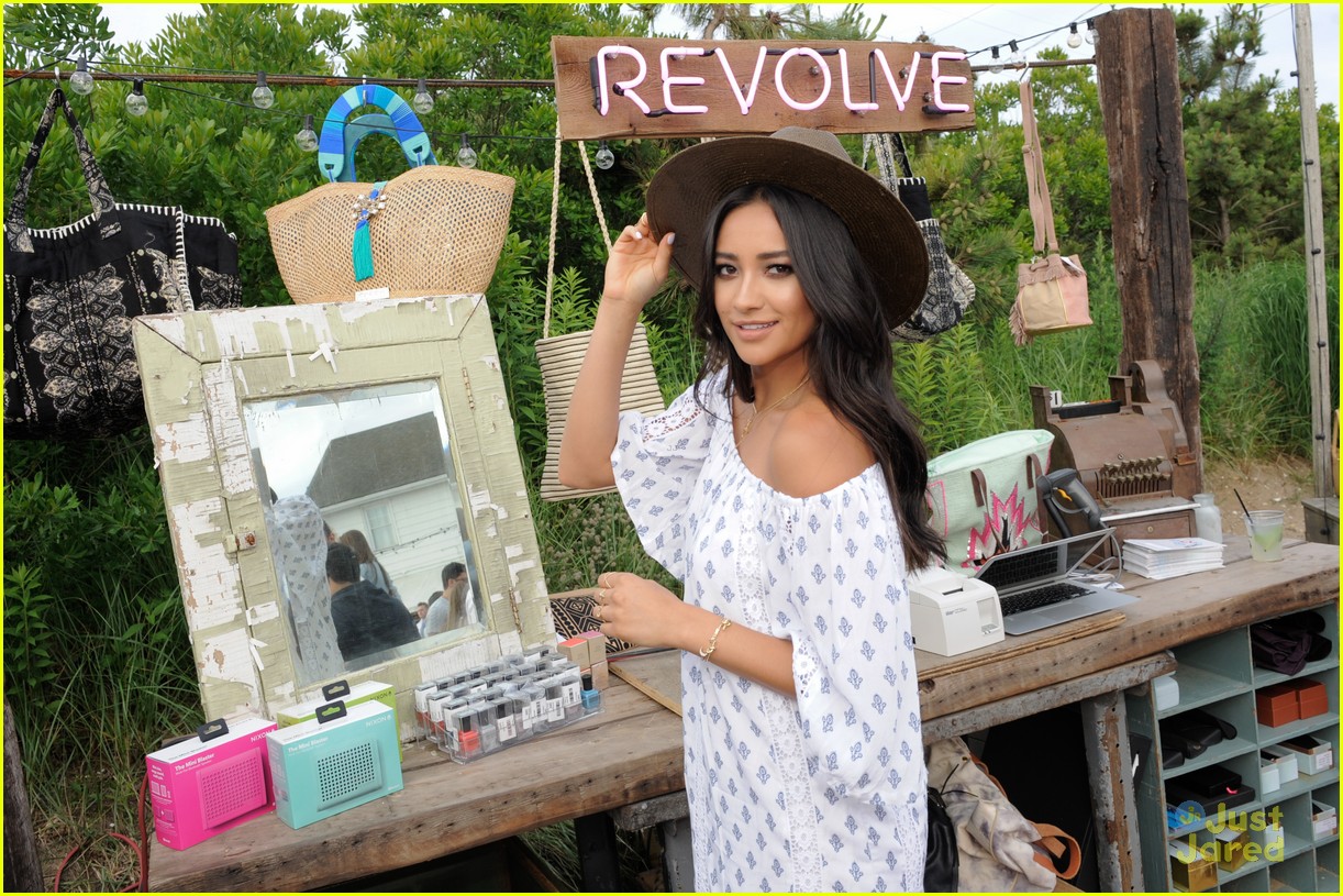 Full Sized Photo of shay mitchell revolve party hamptons 08 | Shay ...
