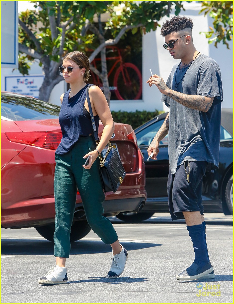 Sofia Richie Takes Brother Miles To Lunch At Mauro's Cafe | Photo ...