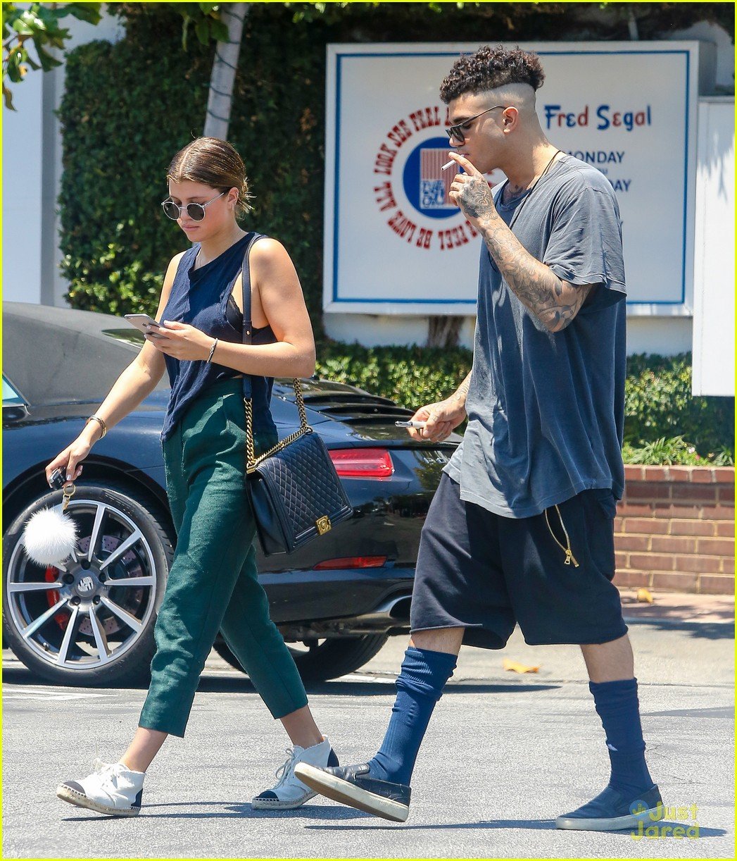 Sofia Richie Takes Brother Miles To Lunch At Mauro's Cafe | Photo ...