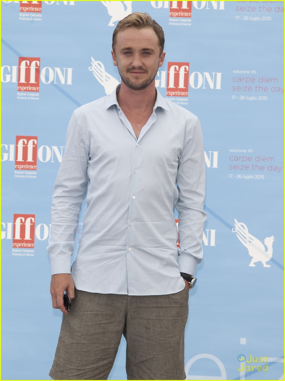 Tom Felton Receives Experience Award at Giffoni Film Festival | Photo ...