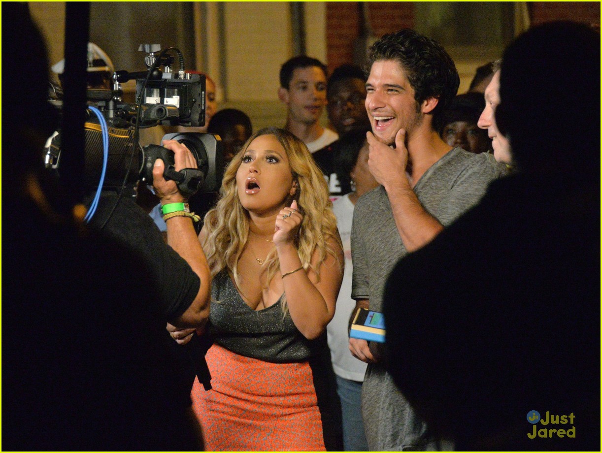 Full Sized Photo of adrienne bailon tyler posey knock knock philly ...