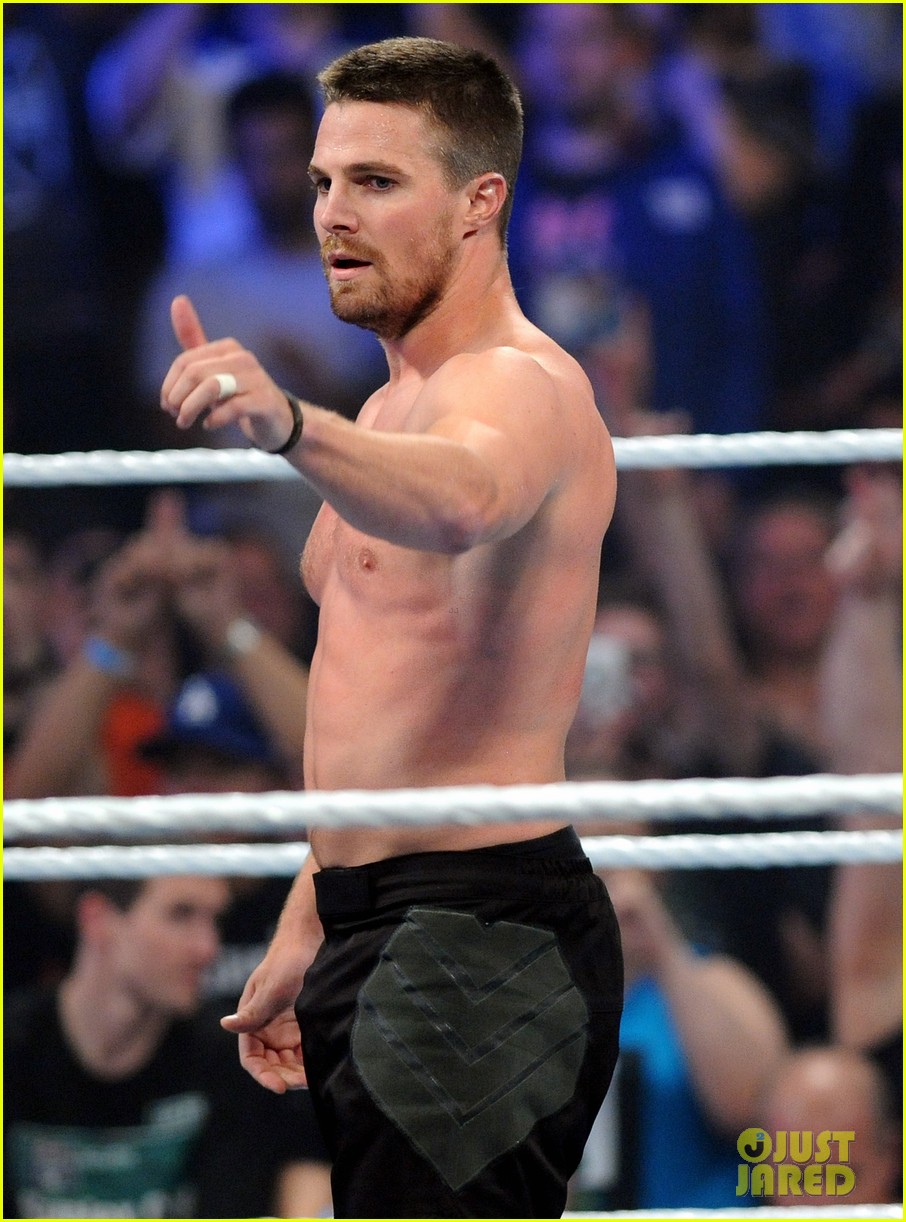 Stephen Amell Fights for WWE - Watch Video! | Photo 855660 - Photo ...