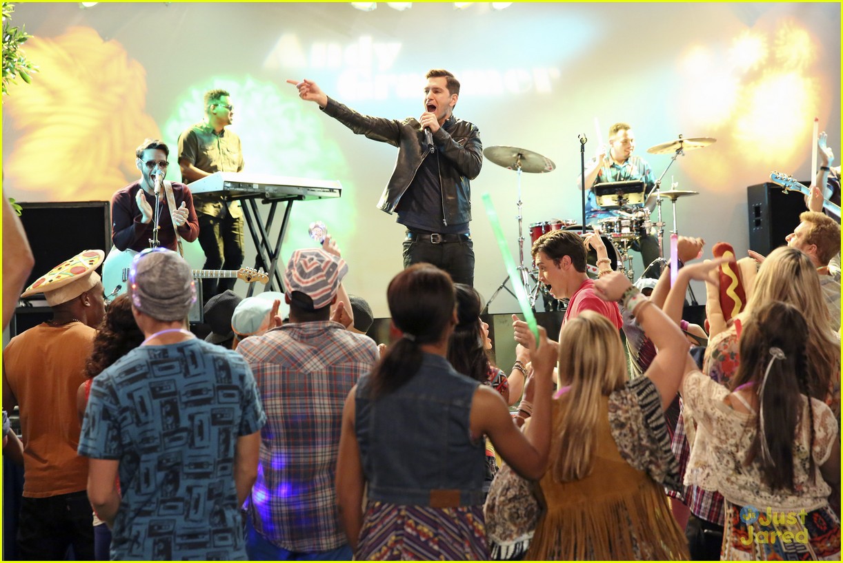 Full Sized Photo Of Andy Grammer Liv And Maddie Promo 14 Check Out A Sneak Peek At Andy