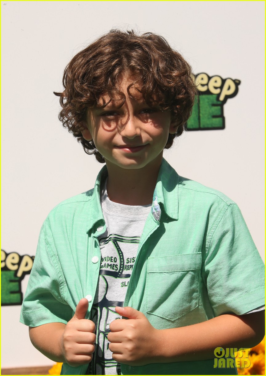 August Maturo & Brady Reiter Step Out for 'Shaun the Sheep Movie ...