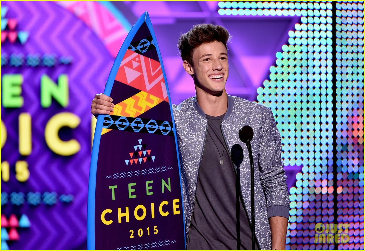 Cameron Dallas & Bethany Mota Win Web Star Awards at Teen Choice 2015 ...