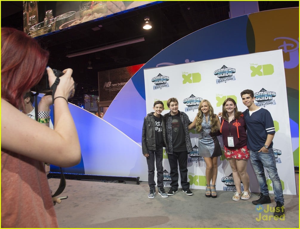 Cameron Boyce & 'Gamer's Guide' Cast Hit D23 Expo 2015 Together ...
