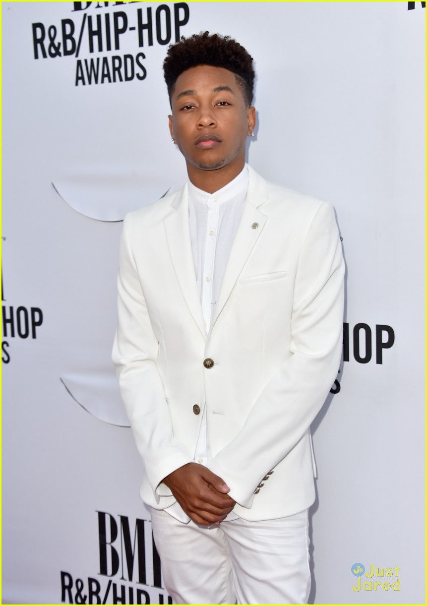 Jacob Latimore Wears Shiny Silver Sneakers To BMI R&B/Hip Hop Awards ...