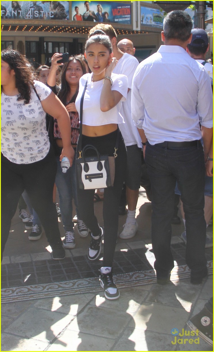 Full Sized Photo of madison beer jack gilinsky hold hands grove 14 ...