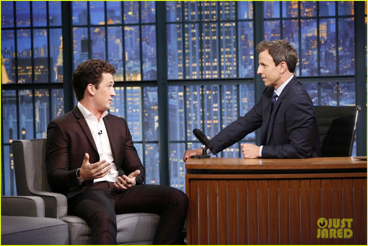 Miles Teller Reveals Airport Perk of Being Mr. Fantastic on 'Seth ...