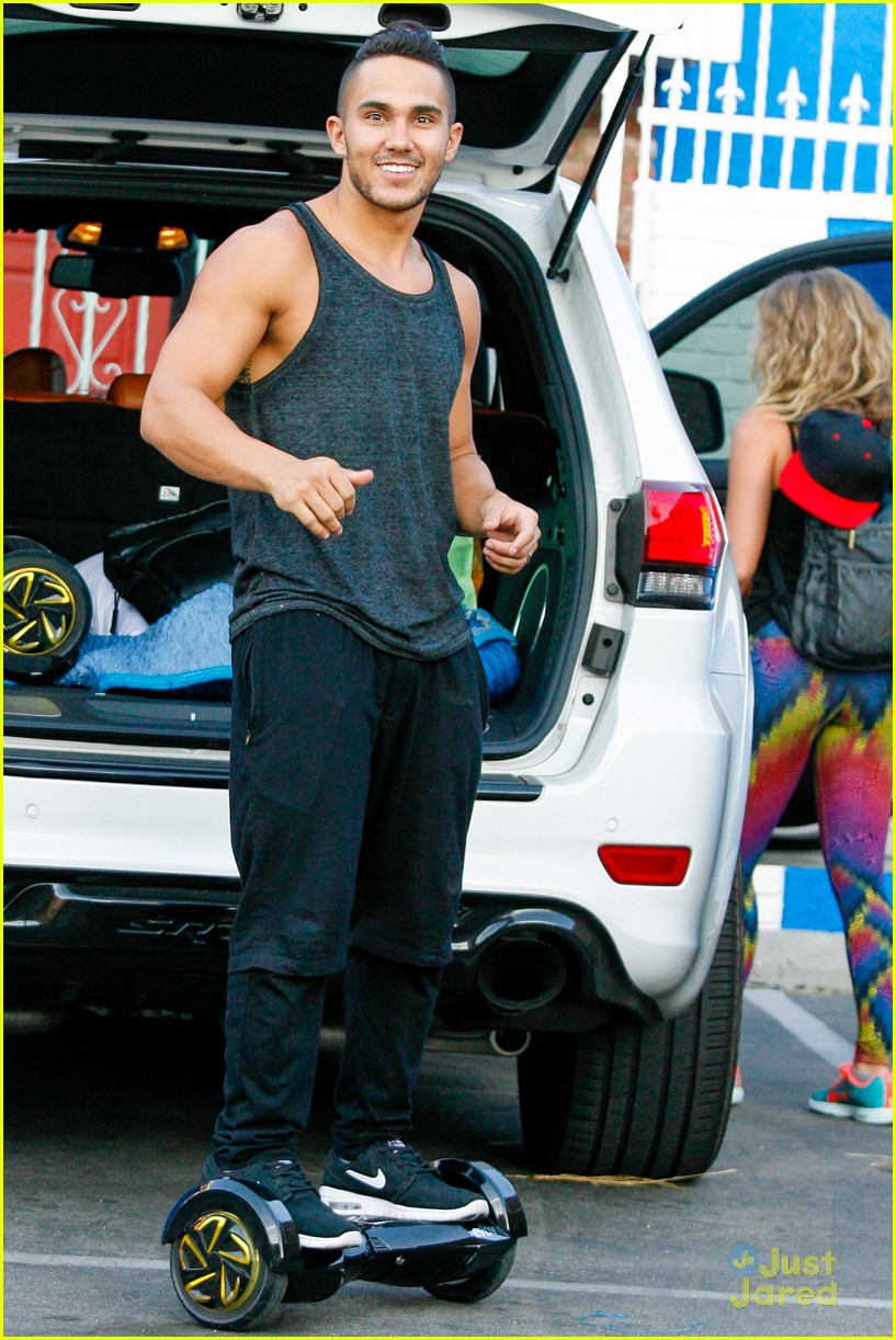 Carlos PenaVega Rides His eVoy Handless Segway Into 'DWTS' Practice ...