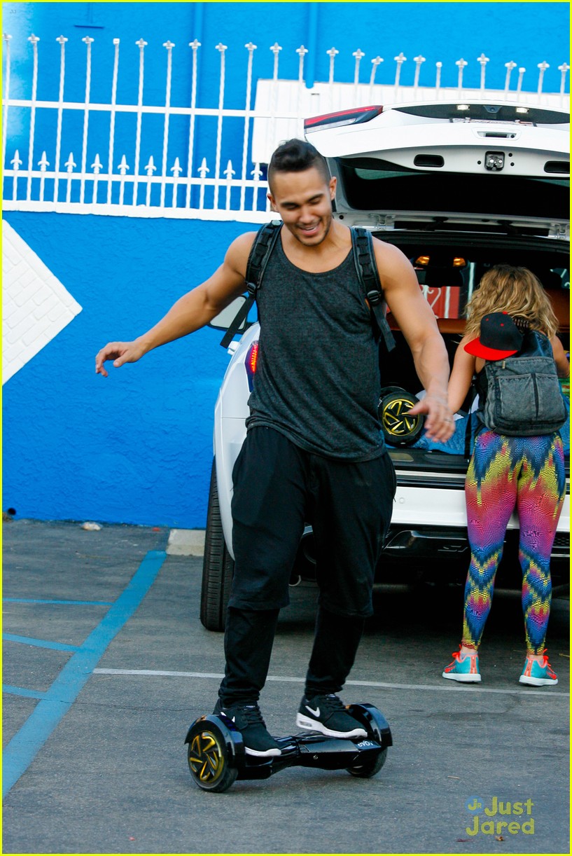 Carlos PenaVega Rides His eVoy Handless Segway Into 'DWTS' Practice ...
