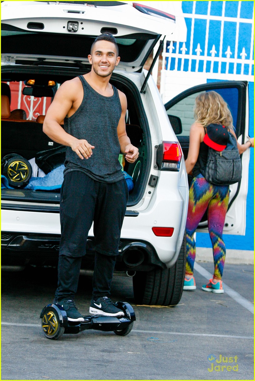 Carlos PenaVega Rides His eVoy Handless Segway Into 'DWTS' Practice ...