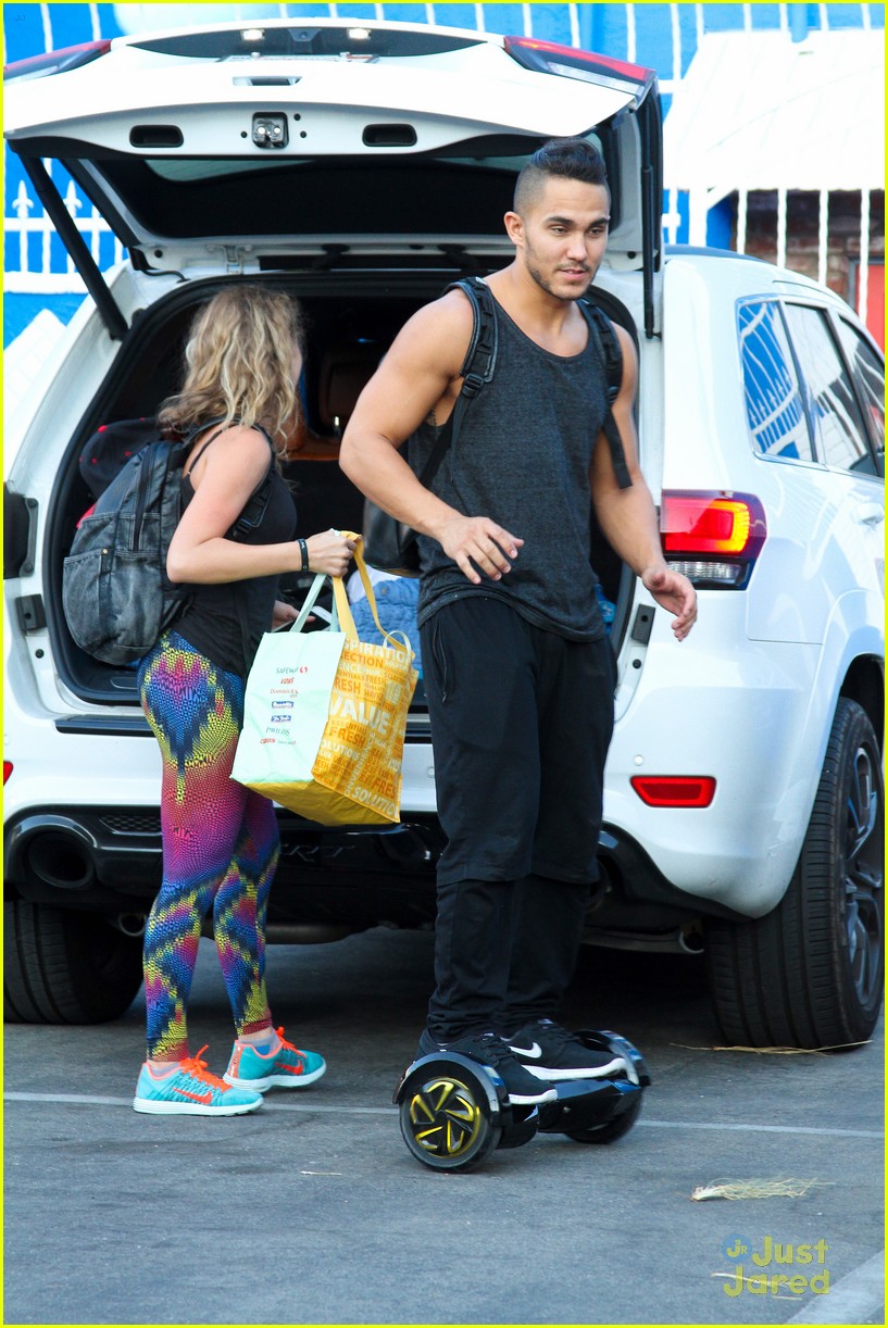 Carlos PenaVega Rides His eVoy Handless Segway Into 'DWTS' Practice ...