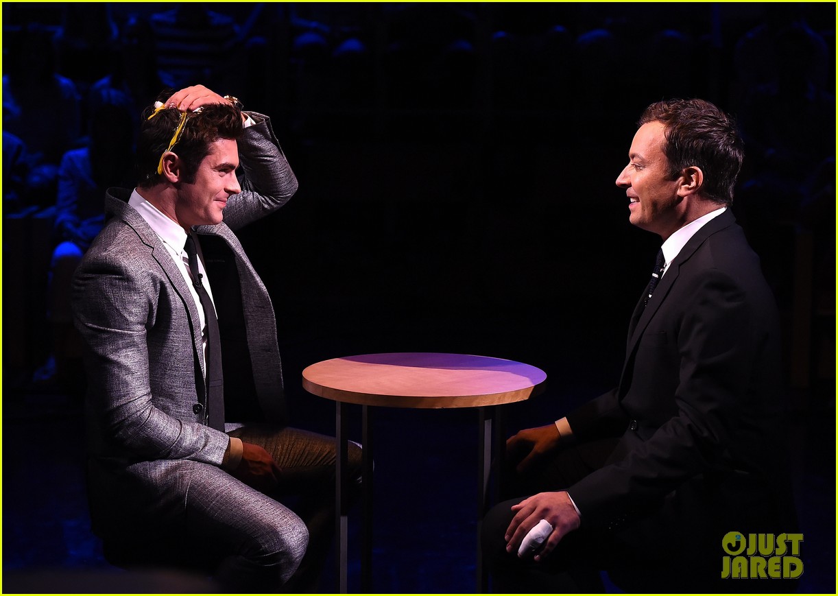 Full Sized Photo of zac efron tonight show appearance 02 | Zac Efron ...